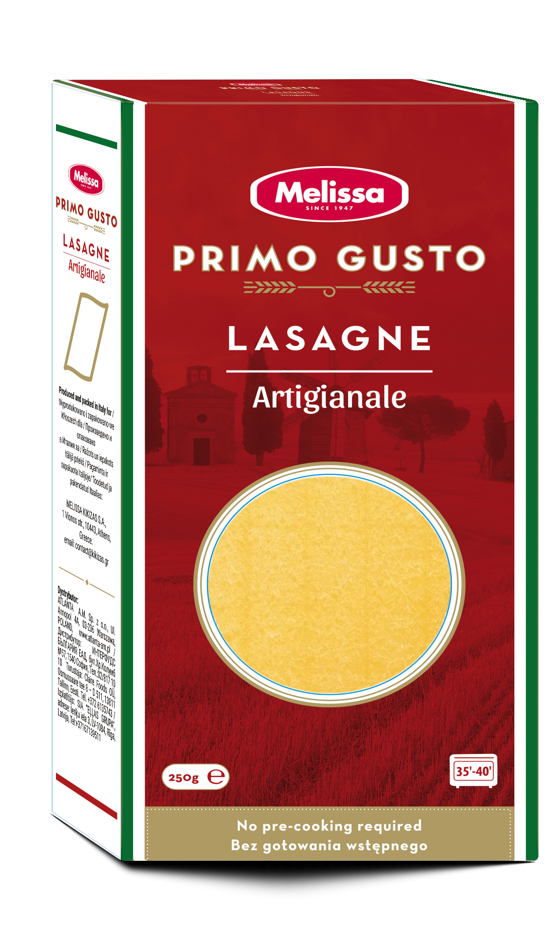 Lasagne - Artigianale - Melissa Primo Gusto